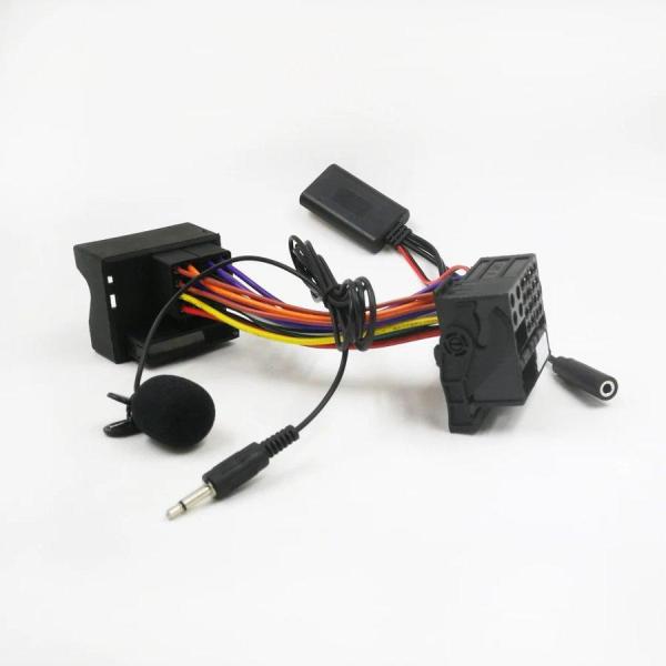 説明:Bluetoothモジュールはbmw e60用に作られています12ピンコネクタをラジオの後ろのソケットに差し込んでくださいこのアイテムをリアラジオに挿入してから、赤いワイヤーを12vに、黒いワイヤーを12v-に接続するだけです。携帯電...