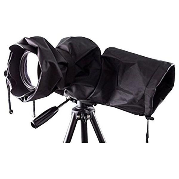 急な雨でも撮影！カメラ全体をすっぽり包む！一眼レフカメラ用 防水カバー一眼レフ用 レインカバー！カメラ全体をすっぽり包むので雨の中でもカメラを濡らさずに撮影可能。後ろ側は透明のビニール製で液晶を見ることもできます。カメラの操作可能！レインカ...