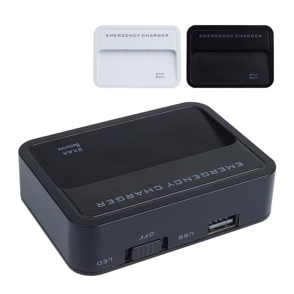 【注意事項】※説明書やUSBケーブル・電池等は付属しておりません。※電池残量によってはUSB出力(充電)できない場合がございます。※スマホの機種やUSB機器によっては充電できない(使えない)場合がございます。　電池式のため、すべての機器で充...