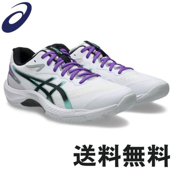 asics アシックス バレーボールシューズ V-SWIFT FF 5 1053A073-102。よりしなやかでスムーズなフットワークを支えるインドアコート用シューズ。FF BLAST PLUSのクッション性とTWISTRUSSの安定性を兼...