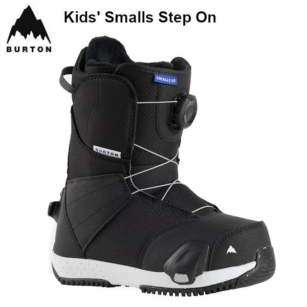 ユース スノーボードブーツ。 キッズ Burton スモールズ Step On スノーボードブーツは、小さなライダーが短期間で上達できるシステムを採用しています。妥協なし。キッズの自立と成長を支える、本物の性能と機能を備えています。踏み込む...