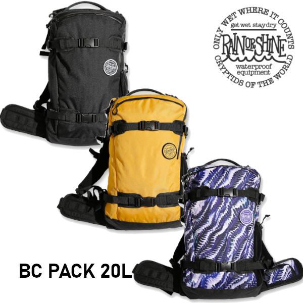 BC PACK 20Lゲレンデクルーズからサイドカントリー、近場のバックカントリーまで、幅広く対応する20Lサイズ・硬さの違うクッション材を採用した身体にフィットしやすい、立体ショルダーハーネス・収納可能なボードストラップ・小物やスペアゴー...