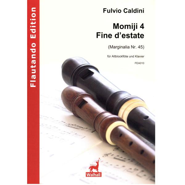 現代イタリアの作曲家フルヴィオ・カルディーニ（1959〜）の「Momiji」という6曲の連作。各曲毎に、1:“l colori del cuore” (心の色) 2:“Omoide”(思い出) 3:“Ricordi come foglie ...