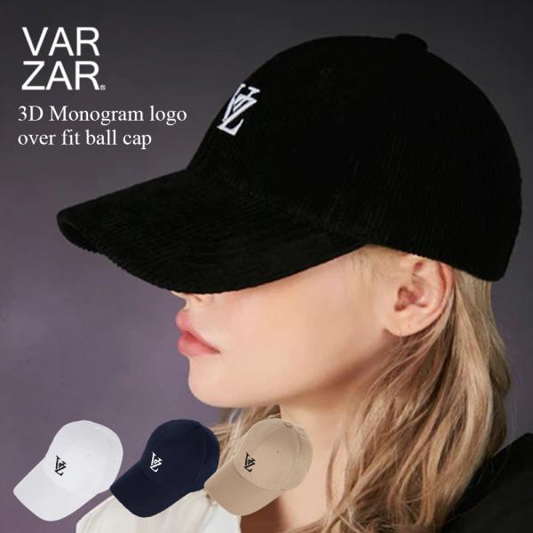 【製品仕様】ブランド　：VARZAR(バザール)商品名　　：3D Monogram logo over fit ball capカラー　　：ブラック 504　　　　　　ホワイト 507　　　　　　ベージュ 505　　　　　　ネイビー 506...