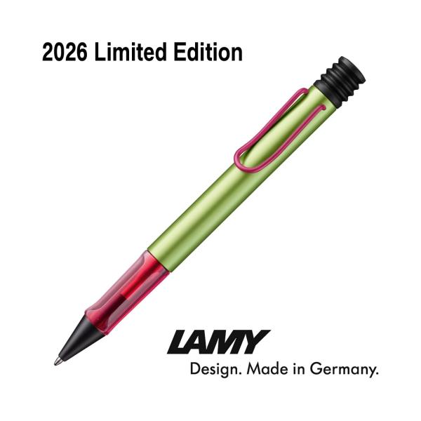 ラミー社の主力モデルのひとつ「AL-Star」の2026年限定モデル第2弾です！同社のベストセラーモデル「サファリ」のボディをアルミ製にして、若干太く仕上げられた「大人のサファリ」と呼ばれる人気モデル。2026年限定モデル第2弾は「ローラー...