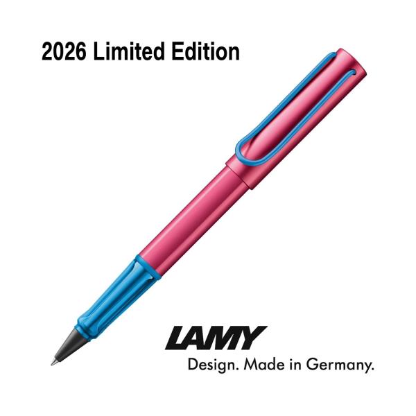 ラミー社の主力モデルのひとつ「AL-Star」の2026年限定モデル第2弾です！同社のベストセラーモデル「サファリ」のボディをアルミ製にして、若干太く仕上げられた「大人のサファリ」と呼ばれる人気モデル。2026年限定モデル第2弾は「ローラー...
