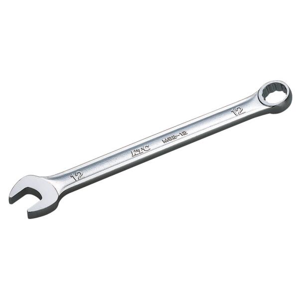 【商品説明】めがね側十二角タイプのコンビネーションレンチです。JAN付です。【仕様】メガネ部オフセット(°)：15サイズ(S；inch)：15/64スパナ部幅(D1；mm)：13.2メガネ部幅(D2；mm)：10.4スパナ部厚み(T1；mm...