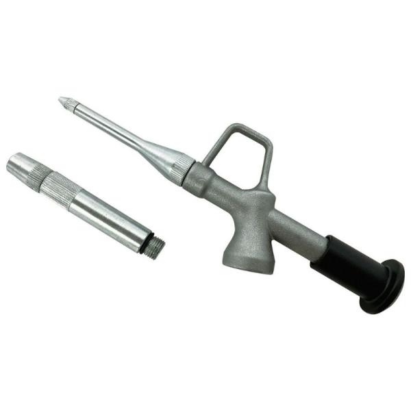 片手操作が可能なミニグリスガンです。 気密性が高く、最後までグリースを使い切ることが可能です。 吐出量の異なるレギュラーノズルとスマートノズルの2種類の構成になります。 作業箇所によって使い分けすることが可能です。 市販品のジャバラグリース...