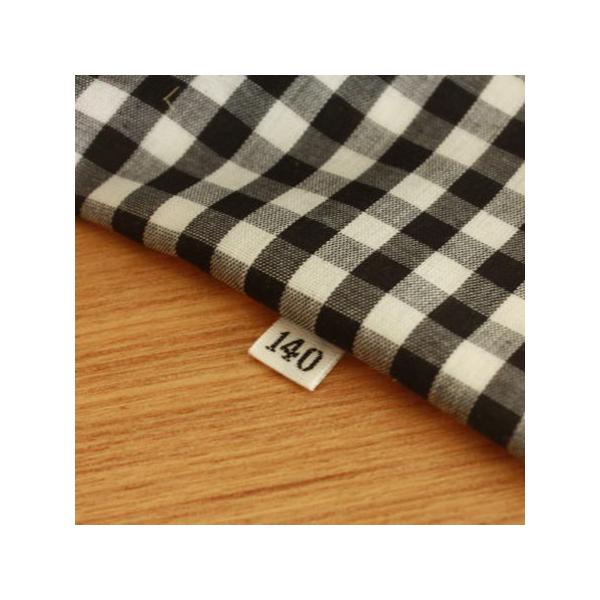 30枚の価格です。サイズ表示の刺繍ネーム（サイズタグ）です。素　材：レーヨンサイズ：12mm×24mmカラー：白地×黒文字