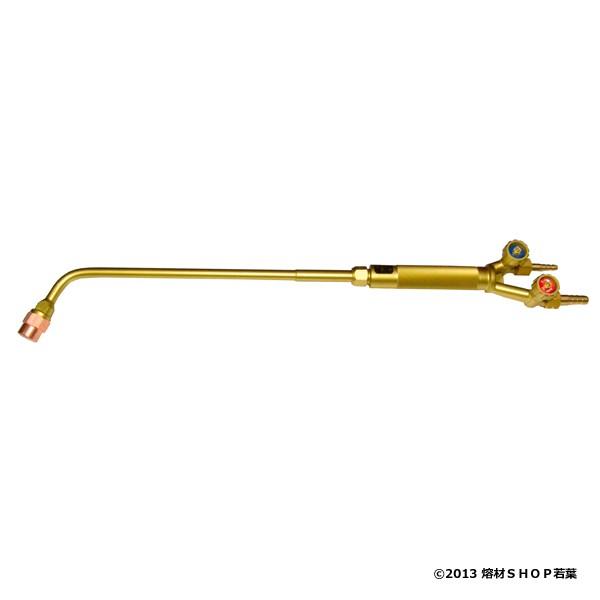 （株）阪口製作所全長（５５０mm）重量（８７０g）使用ガス（酸素＋プロパン）使用火口ネジ寸法（Ｗ１６×２０）ホース口（酸素×可燃ホース／内径８×９用）小範囲のあぶりに適した小型加熱器・火口２本付　≪取寄商品≫納期は２〜５営業日