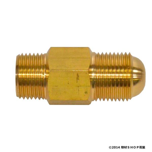 （株）阪口製作所酸素調整器・関東式で関西式・酸素ボンベを使用を可能にする変換ソケット