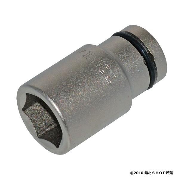 ＴＯＮＥ（株）対辺寸法：２８mm差込角：１２.７mm全長：８０mmインパクトレンチ用ロングソケット　＊写真は代表画像