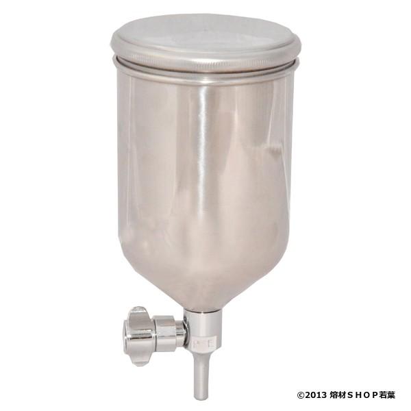 アネスト岩田（株）対応スプレーガン：重力式容量：４００mlガン取付ねじ：G1/4材質：ステンレス（ＳＵＳ４３０）質量：２１０gアネスト岩田の塗料カップ＊写真は代表画像