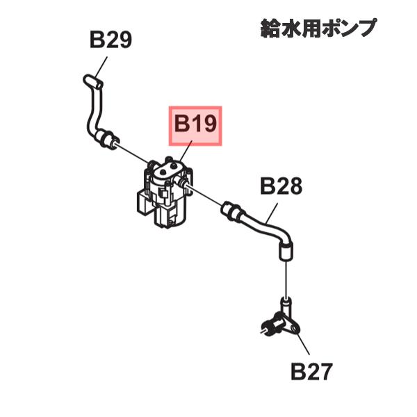 【対応機種】・SOLOTA：NP-TMLK1-K ブラック 　/NP-TML1-W ホワイト ※本機種は"給水用"として使用※画像B19 のみの販売