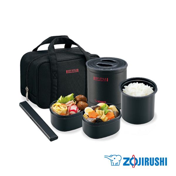 ・ランチタイムまでごはんあったか！「まほうびん保温ケース」・おかずや野菜もたっぷり入る「充実サイズ」・電子レンジ対応〈ごはん容器・おかず容器〉・清潔！「Ａｇ+抗菌加工容器」〈ごはん容器・ごはん容器ふた・おかず容器〉・お手入れカンタン！「洗え...