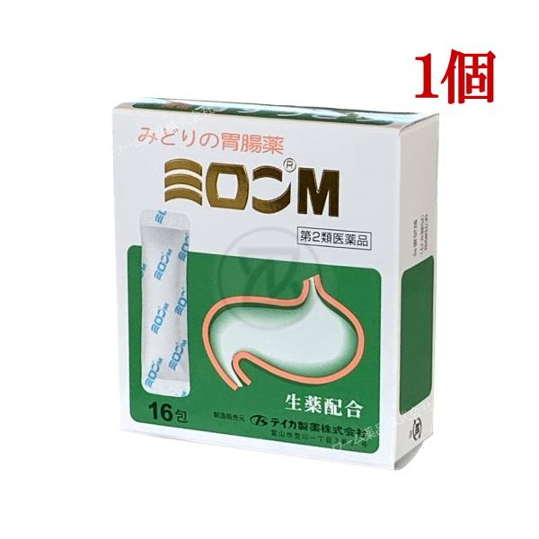 【発売日：2021年09月17日】ミロンＭ 16包 第２類医薬品みどりの胃腸薬消化酵素をはじめ,健胃生薬，制酸剤，粘膜修復,利胆のはたらきをもつ成分をバランスよく配合した複合胃腸薬です。胃もたれ，飲みすぎ，食べすぎ，胸やけなどの胃の不快な症...