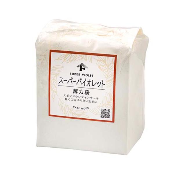 25kg　クラフト紙袋入蛋白6.2±0.5％　灰分0.35±0.03％蛋白量が少なく、生地が軽く仕上がりやすいのが特徴です。シフォンケーキ等に。