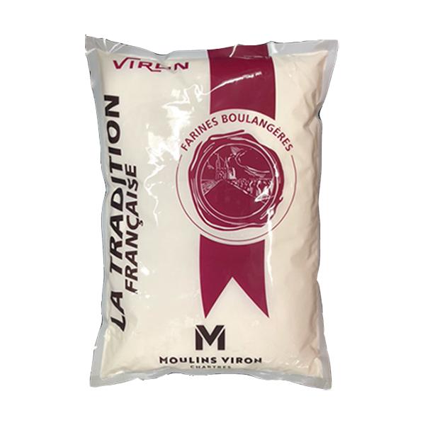 *この商品は業務用です。25kg　クラフト紙袋入粗蛋白10.0±2.0％　灰分0.55±0.05％フランスの小麦メーカーMINOTERIES　VIRON社製の小麦。レトロタイプのバゲットや焼き菓子（ガレット、サブレ等）に最適です。硬く香ばし...