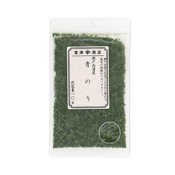 瀬戸内海の荒波にもまれた豊かな風味が特徴のウスバアオノリ。