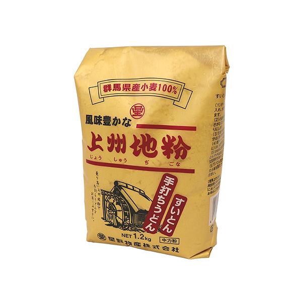 *この商品は業務用です。群馬県産小麦100％の中力粉です。手打ちうどん、すいとんに。