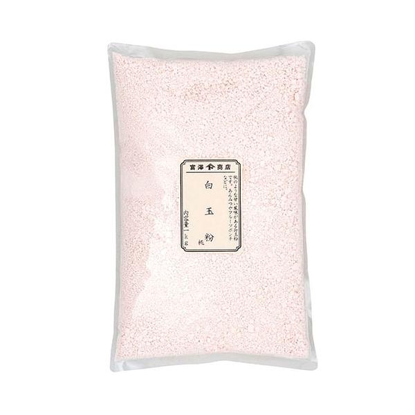桃のような甘い風味がある白玉粉です。あんみつやフルーツポンチなどに。