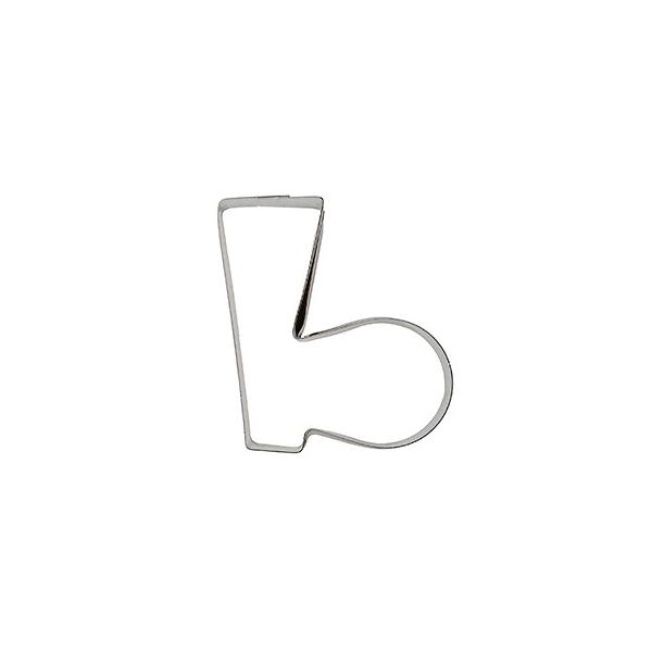 商品寸法：49×51×H24mmクリスマス用クツの抜型です。