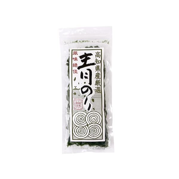 南国土佐の陽光をたっぷりと吸収した青のりです。そのままあつあつご飯の上にのせ醤油をかけて。香ばしい風味と彩りをお楽しみ下さい。