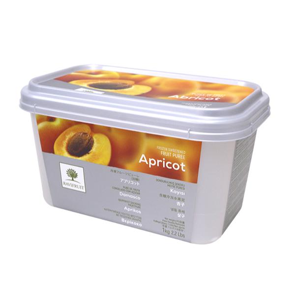 【冷凍便でのお届けとなります】フランス・ラビフリュイ社の、あんず本来の風味が感じられる冷凍アプリコットピューレです。果実本来の鮮やかな色合いと豊かな風味が特徴です。ムースやアイスクリームをはじめとした様々なデザートにご使用ください。加糖タイプ。