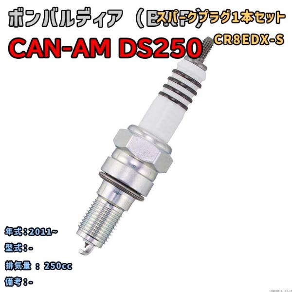 商品種別 スパークプラグメーカー NGKシリーズ MOTODXプラグ品番 CR8EDX-Sセット本数 1【参考取付車種】メーカー ボンバルディア（ＢＲＰ）車種名 CAN-AM DS250排気量 250型式 -年式 2011~仕様 -※ご注意...