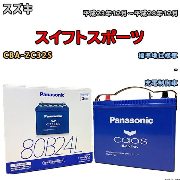 商品名 バッテリーメーカー パナソニック / Panasonicシリーズ カオス / CAOS品番 N-80B24L/C8互換性バッテリーサイズ 46B24L / 50B24L / 55B24L / 60B24L / 65B24L / 70...