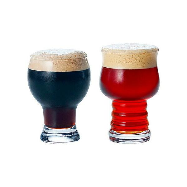 ペアクラフトビールグラス NK-1797 460ml【オールシーズン贈り物】商品情報サイズ のどごし/径8.5×H12.9cm(460ml) 香り/径8.7×H13.7cm(480ml)×各1 ガラスペアクラフトビールグラス NK-1797...