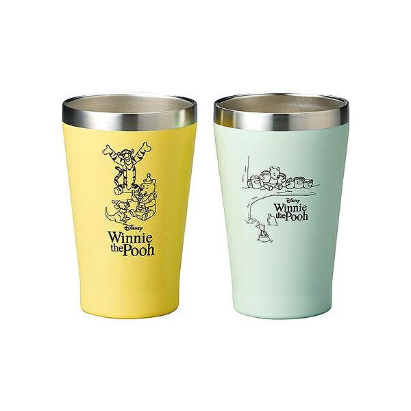 ディズニー Ｄ−ＷＰ３５　ペアサーモタンブラー 280ml 53000 Disney ステンレスタンブラー くまのプーさん【オールシーズン贈り物】商品情報サイズ・材質 タンブラー/径7.4×H11.5cm(280ml)×2 ステンレスディズ...