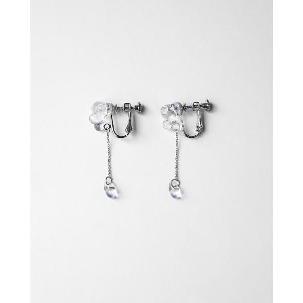 城戸真亜子×HARIO Lampwork Factoryコラボレーションアクセサリー ハリオ Earrings イヤリング Hamorebi HAKD-HB-E-NF【ポイント5倍中!】商品情報仕様 ガラス大きさ 上14×12・下Φ4×7(...