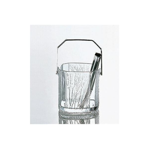 東洋佐々木ガラス 氷入れ 軽井沢 アイスペール J-55276商品情報サイズ  横幅116×奥行110×高さ120mm材質  ソーダライムガラス(ファインクリア)ポリキャップ付吊手・トング(材質：ステンレス)/日本製原産国  マシンメイド／...