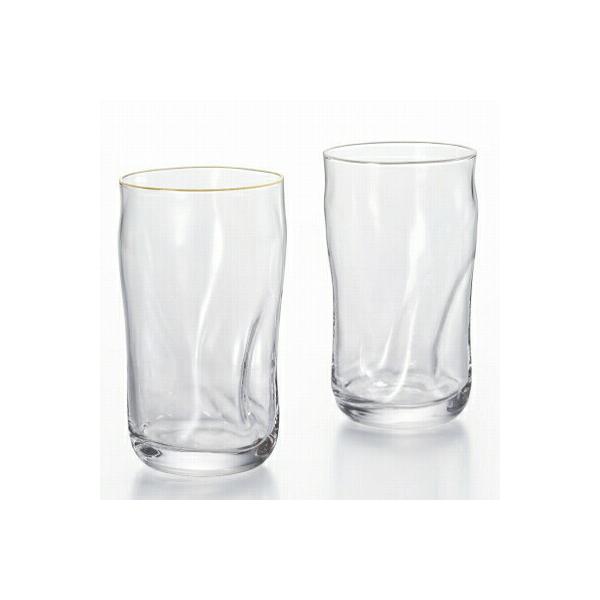 石塚硝子 ISHIZUKA GLASS アデリアグラス ADERIA GLASS Formes de nature Gold＆Platinum タンブラーペアセット 380ml S6205柔らかく手に馴染むフォルムが心地よいグラスです商品情...