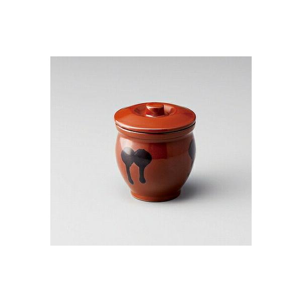 三陶 常滑焼 土物蓋付ミニかめ(アメ色) 5合 900ml 19054 梅干し保存容器 甕耐酸性にすぐれており、梅干しの保存に最適。商品情報サイズ 13×13.5cm　900ml 5合三陶 常滑焼 土物蓋付ミニかめ(アメ色) 5合 900m...