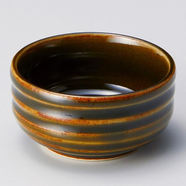 ときわ 第28集 織部 削り丸小付 ト081-458径7.5×3.8ｃｍ径7.5×3.8ｃｍ