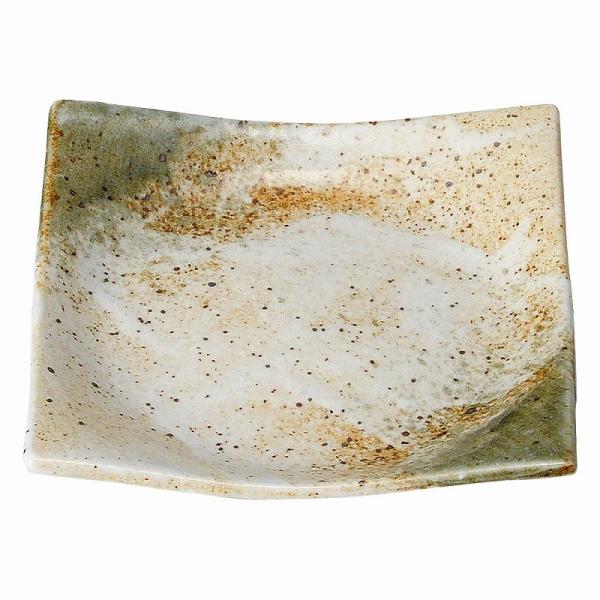 陶里 第31集 雪志野　４．５正角皿 79663-01113.7×13.7×3.2cm13.7×13.7×3.2cm