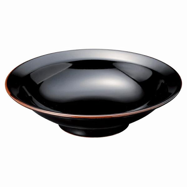 陶里 第31集 天目中華　８．０丸高台皿 97632-64124.5×7cm24.5×7cm