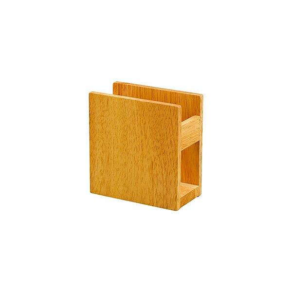 用美 vol.20 SC 木製ナプキンスタンド　ナチュラル 15287約10x5xH10.5cm約10x5xH10.5cm
