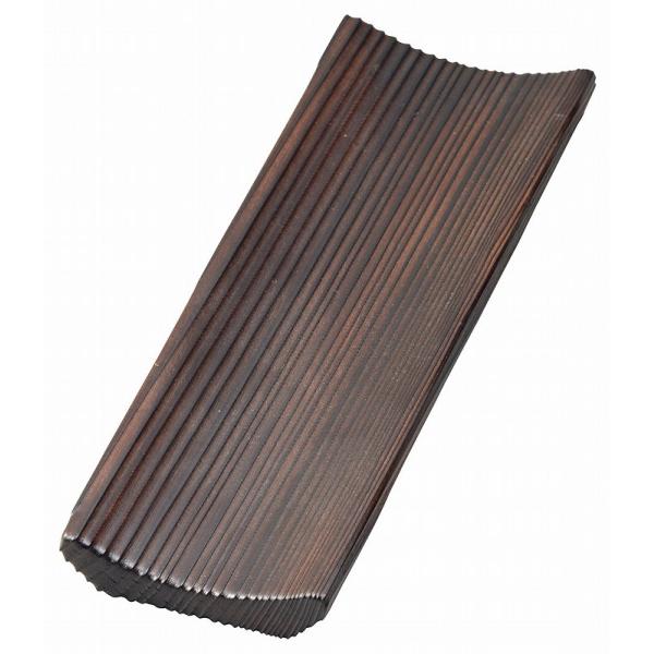 用美 vol.20 焼杉・スリムおしぼり受け 38079約18x6xH1.4cm約18x6xH1.4cm