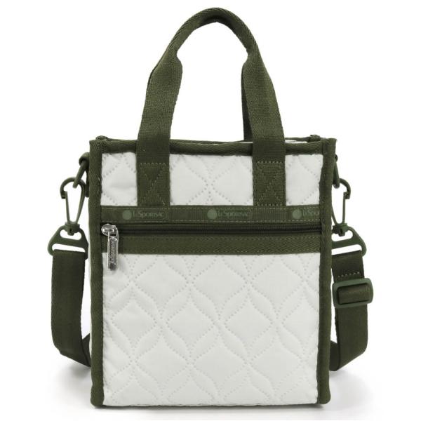 軽くて丈夫なレスポートサックのショルダーバッグです。[ブランド/商品名]LeSportsac レスポートサック ショルダーバッグ 3714 MINI N/S TOTE  E912 WAVY DEBOSS OFF-WHITEレスポートサック（...