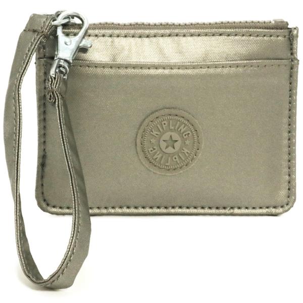 Kipling キプリング パスケース CINDY Metallic Pewter Giftingジャングルブックの原作者の名前がついたバッグ「キプリング」のパスケースです。ベルギー生まれのカジュアルバッグブランドです☆  ○サイズ:Ｈ9x...