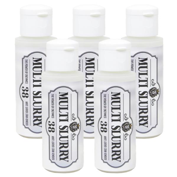 ◇当店は『マルチスラリー』販売の正規取扱店です◇【MULTI SLURRY(マルチスラリー)50g×5本】様々な汚れに適応！酵素で汚れを分解！珪藻土・セルロースが汚れを吸着！(※珪藻土：水溶性・不溶性)(※セルロース：油性を吸着)素材を傷つ...