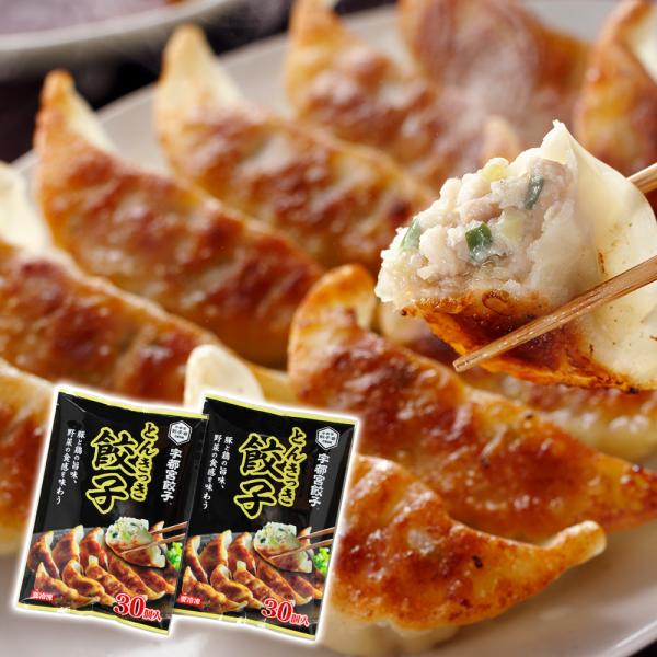 豚肉・鶏肉・牛肉の3種の肉の旨み、国産野菜の食感を楽しめる宇都宮餃子会正会員の「とんきっき餃子」です。------------ 　【おすすめ用途】※熨斗やギフト包装対応ができない場合がございます。各商品ページでご確認ください。 内祝 出産 ...