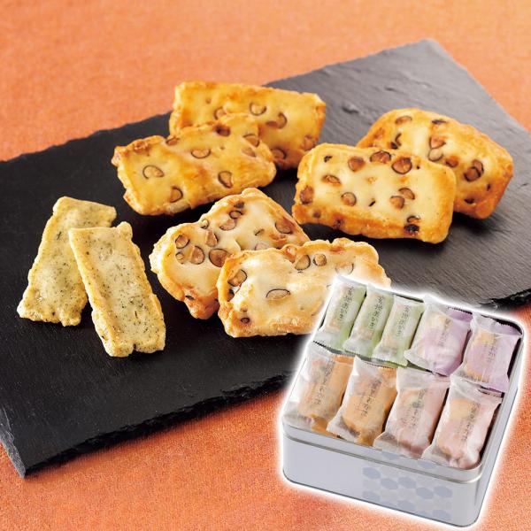 国産の青のりの風味が生きた玄米おかきと、丹波黒豆おかきのうす塩味・サラダ味・しょうゆ味の詰合せ。------------ 　【おすすめ用途】※熨斗やギフト包装対応ができない場合がございます。各商品ページでご確認ください。 内祝 出産 結婚 ...