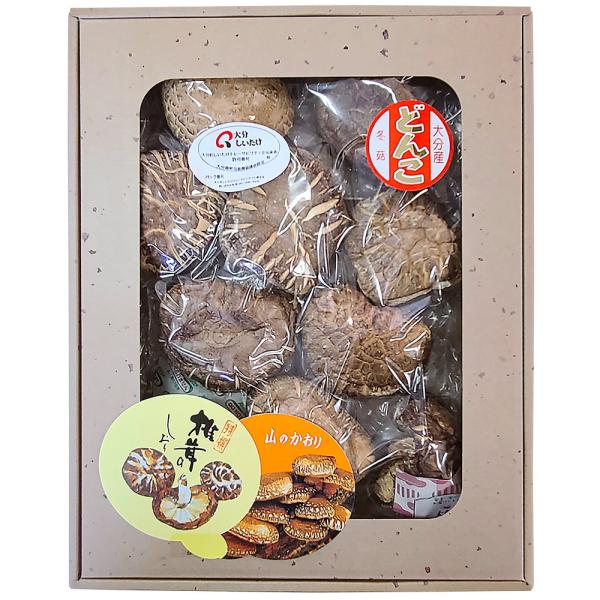 量・品質ともに日本一の大分産椎茸の中から、特に粒の大きなものだけを手作業で選別した謹製品です。------------ 　【おすすめ用途】※熨斗やギフト包装対応ができない場合がございます。各商品ページでご確認ください。 内祝 出産 結婚 新...