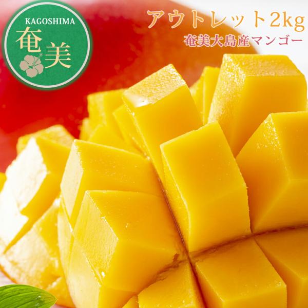 【発売日：2024年07月15日】【メーカー直送】【訳あり】MMfarm 奄美大島産 マンゴー 2kg アウトレット 極上 希少 特別栽培 自然栽培 こだわり肥料 御中元 御歳暮 ギフト 贈り物 美味しい 格別 エムエムファーム