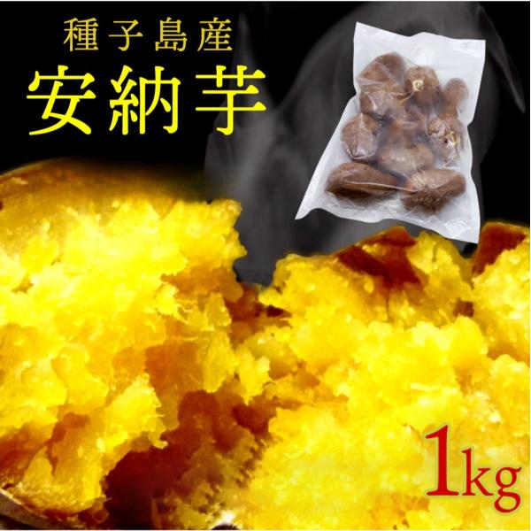 種子島産 安納芋  熟成 冷凍焼き芋 1kg 9-11個入り 糖度40度 電子レンジ 簡単 自然解凍 保存食 送料無料 おかず サラダ 作り置き スイーツ レシピ 解凍 焼芋 やきいも 保存 炭火焼き 甘い 離乳食 介護食 おやつ ギフト 通販