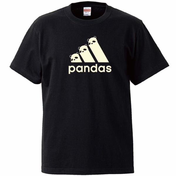 【デザイン】パンダの顔をモチーフにした「pandas」ロゴ風デザイン。パロディ感と可愛らしさがあり、普段使いはもちろんイベントにも映える一枚です。【素材】綿100％。5.6オンスの程よい厚みで快適に着られる柔らかい生地。【カラー】ホワイト【...